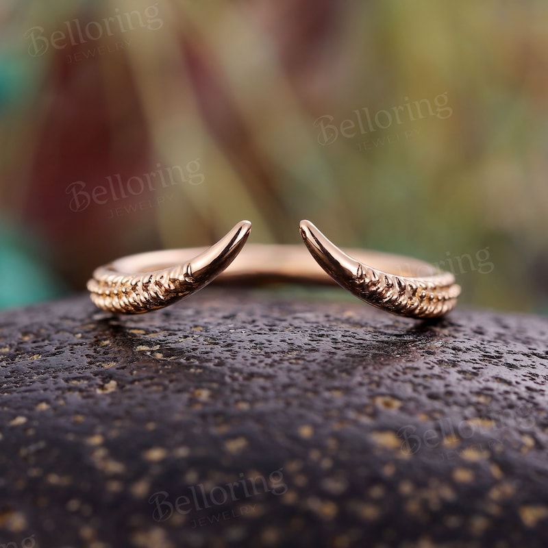 Open Wedding Band - Etsy