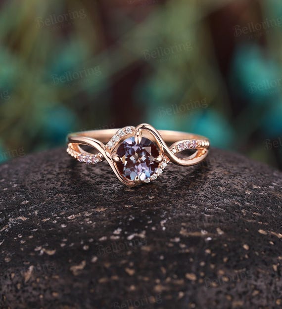Tanzanite and alexandrite ring store