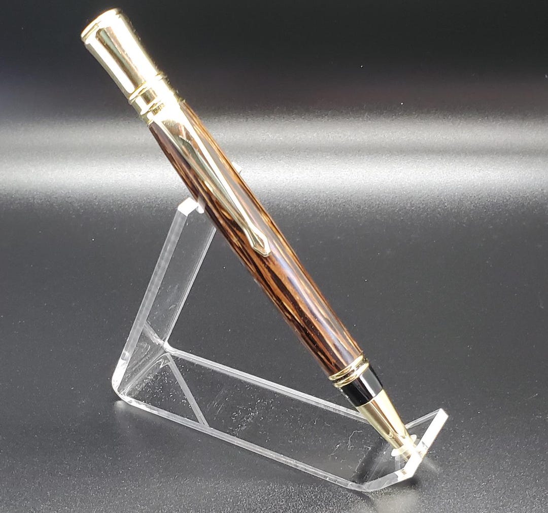 Executive Gold Twist Pen With Black Palm - Etsy