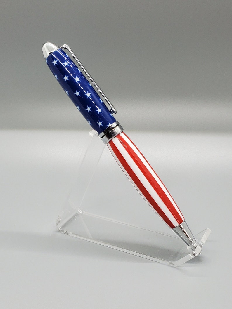 Patriotic Flag Pen - Etsy