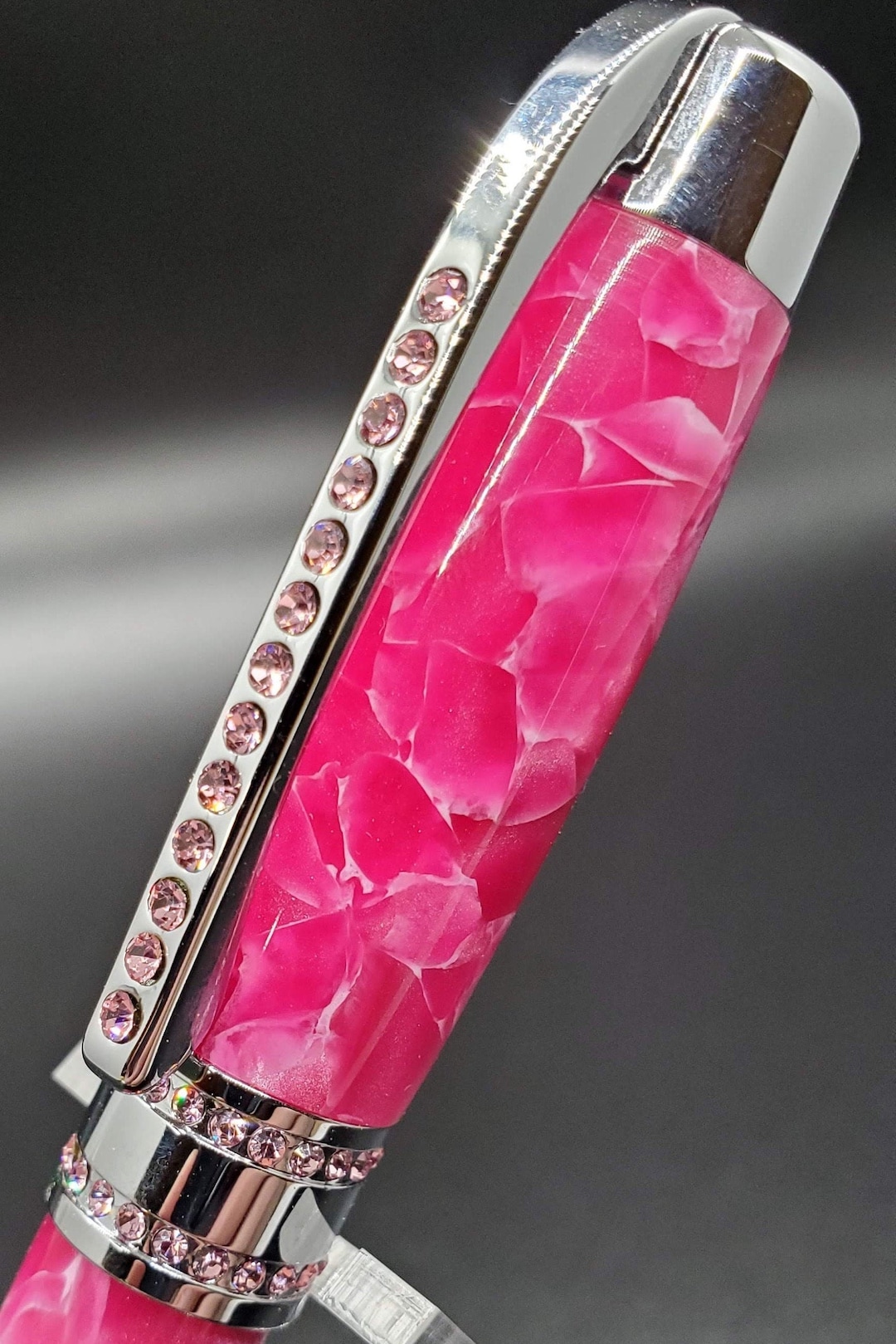Pink Princess Twist Pen - Etsy