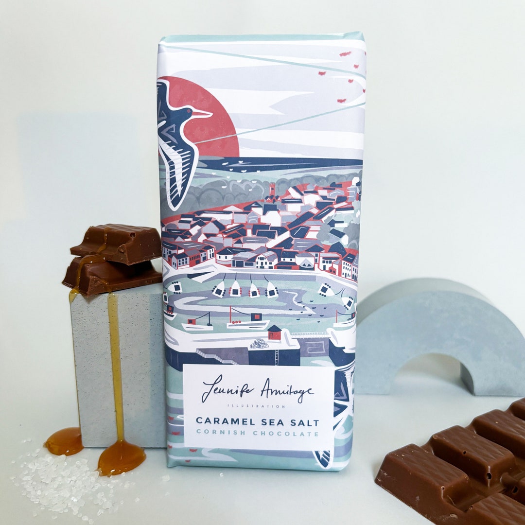Padstow, Cornwall Cornish Chocolate Bar 100g. Choose From 3 Flavours ...