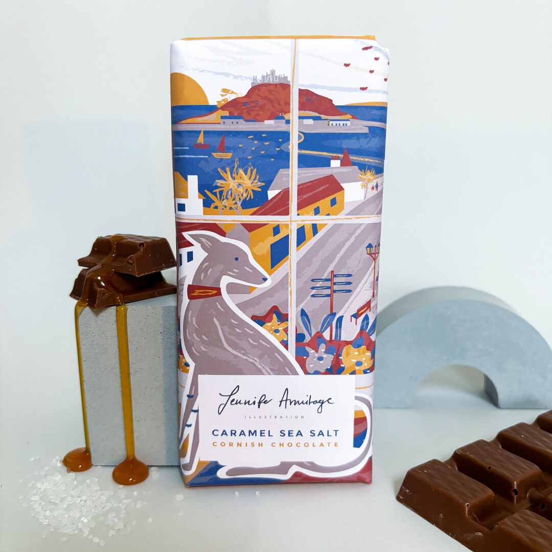Marazion, Cornwall Cornish Chocolate Bar 100g. Choose From 3 Flavours ...