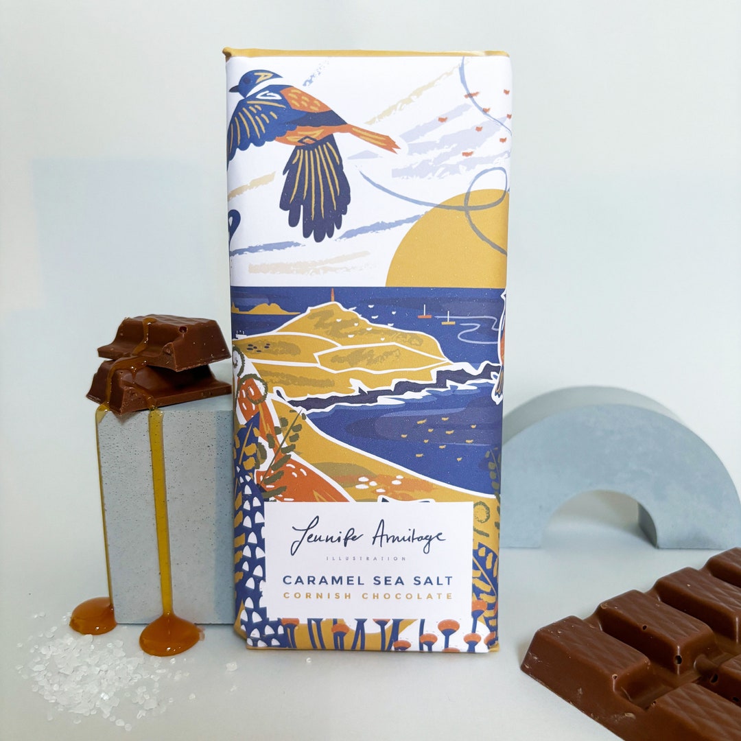 Cape Cornwall Cornish Chocolate Bar 100g. Choose From 3 Flavours ...
