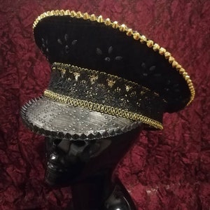 Amor Armour Captain Hat • Festival Military Hat - Etsy