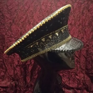 Amor Armour Captain Hat • Festival Military Hat - Etsy