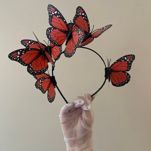 Monarch Butterfly Headpiece • Festival Crown - Etsy