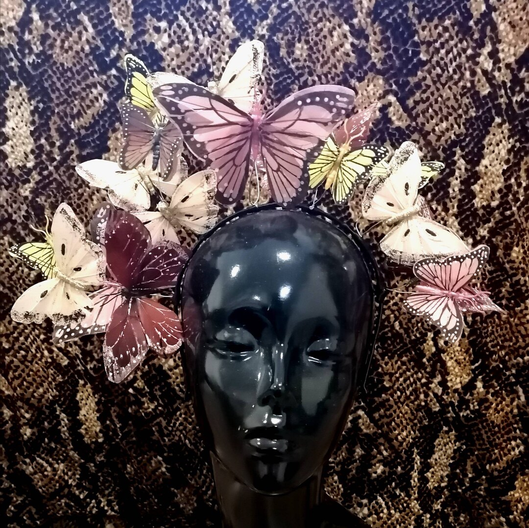 Swarm Butterfly Headpiece • Festival Crown - Etsy