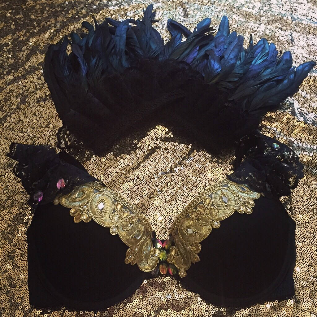 Feather Epaulettes Festival Shoulder Pieces - Etsy