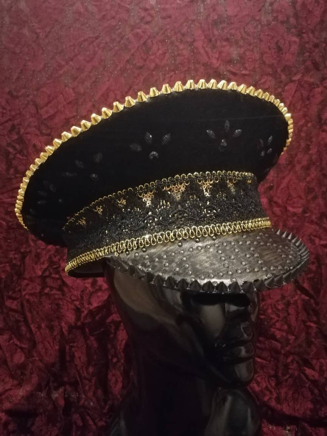 Amor Armour Captain Hat • Festival Military Hat - Etsy