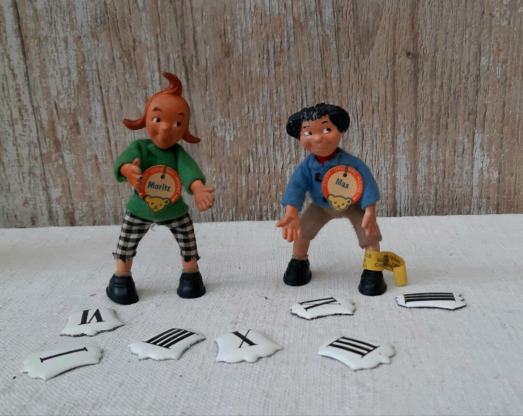 Rare Steiff Dolls From the 60s * Max and Moriz * Character Dolls * W ...
