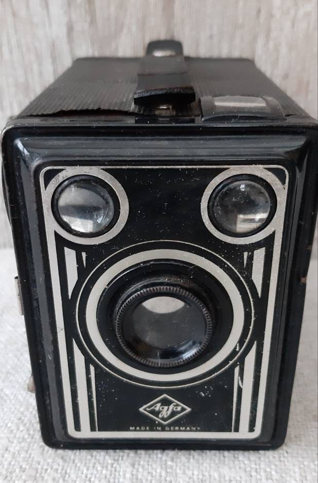 Vintage Box Camera Agfa Box 50s Decoration for Shabby | Etsy