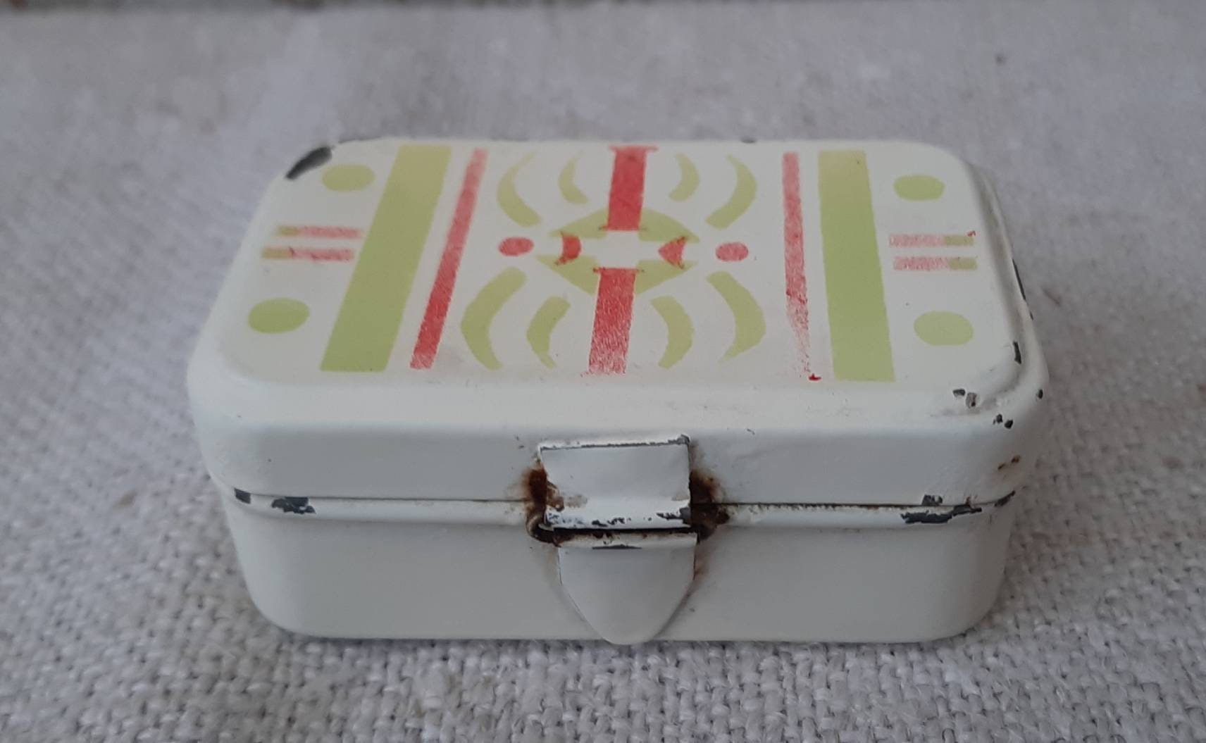 Rare 30's Bread Box With Splash Decoration / Old Tin Toys/ | Etsy