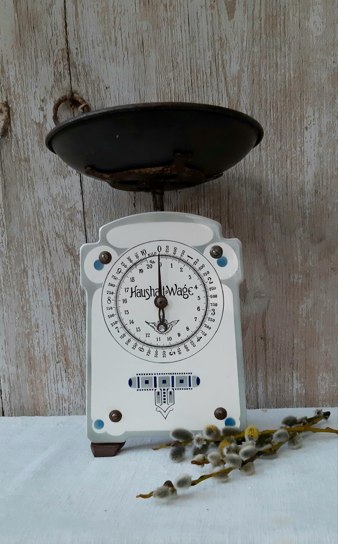 Antique Kitchen Plate Scales * Porcelain * Art Nouveau * 1900 -1920 ...