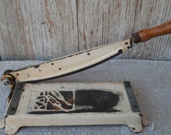 Vintage Paper Cutter | Etsy