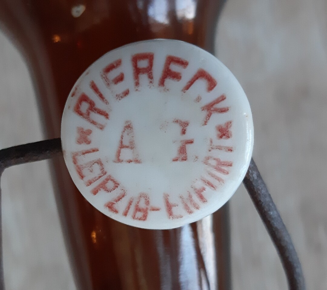 Vintage Old German Beer Bottle Swing Top Bottle RIEBECK Leipzig About ...