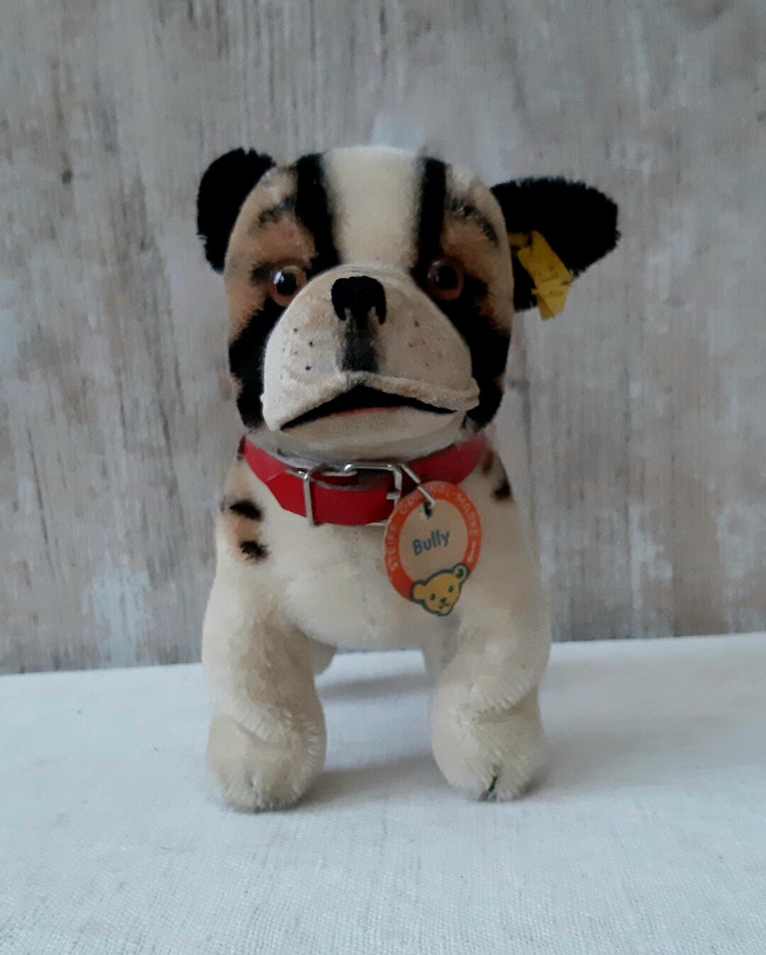 Vintage Steiff Stuffed Dog “ Bully ” Bulldog * 50 - 60s * Art and ...