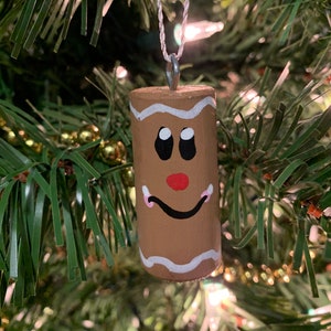 Cork Gingerbread Man Ornament - Etsy