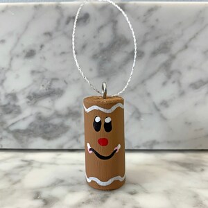 Cork Gingerbread Man Ornament - Etsy