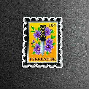 Empyrean Series Stamps // Fourth Wing and Iron Flame Vinyl Stickers - Etsy