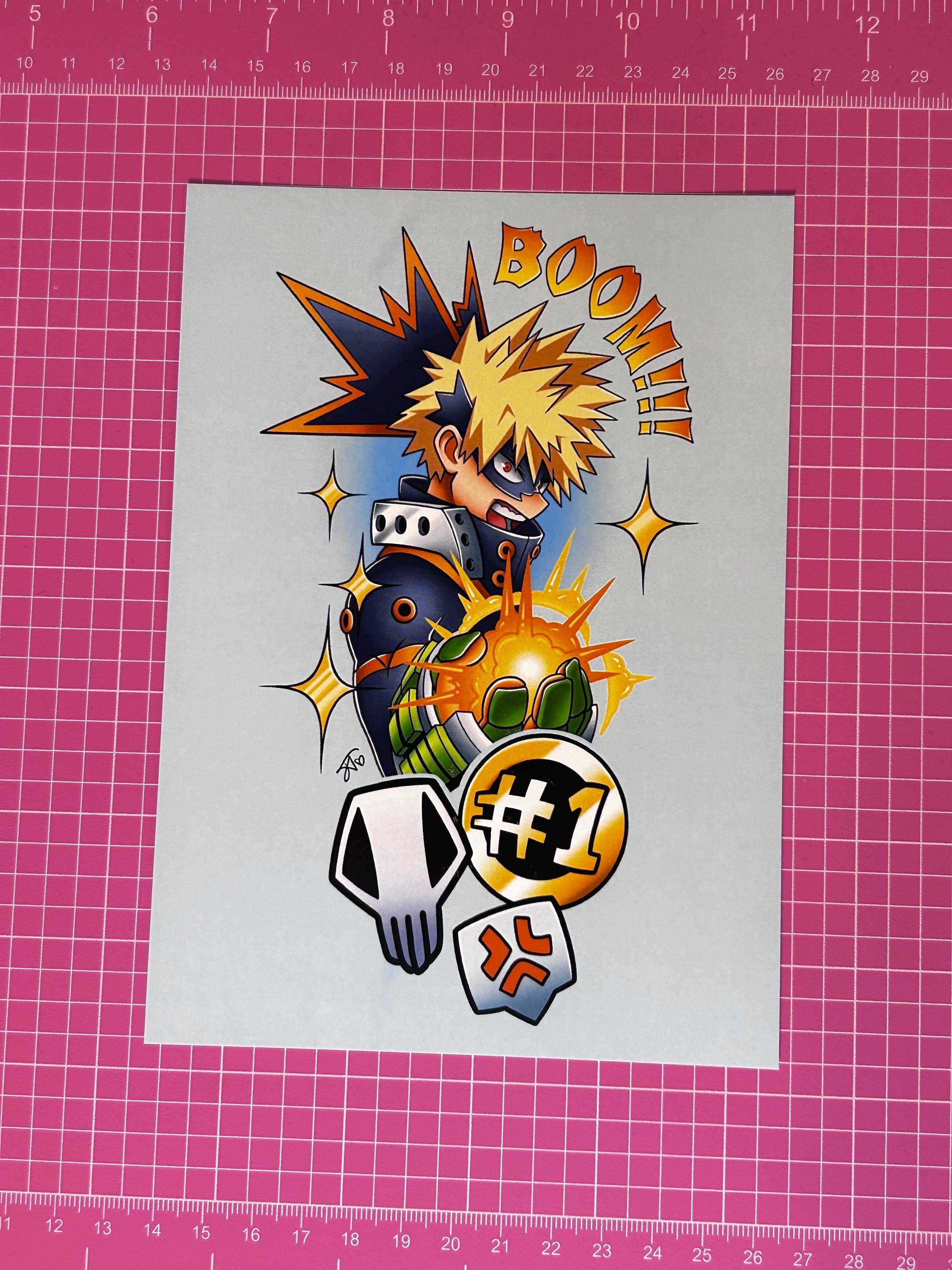 Bakugou // 5x7 Art Print - Etsy