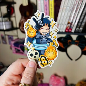 Shinra Clear Vinyl Sticker - Etsy