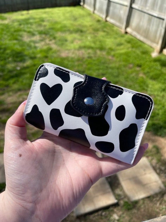 Strawberry Cow Wallet | Etsy