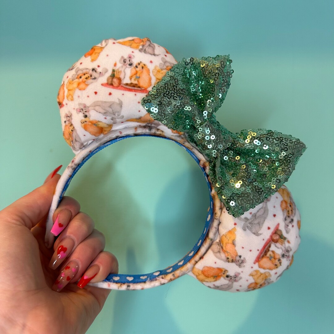 Lady and the Tramp Minnie Mickey Ears - Etsy