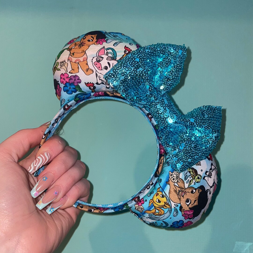 Moana Pua Minnie Mickey Ears - Etsy