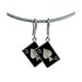 Queen of Spades Card Rhinestone Drop Earrings: Hotwife Jewelry - Etsy