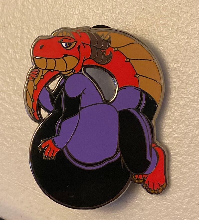 Bod the Dragon Enamel Pin - Etsy