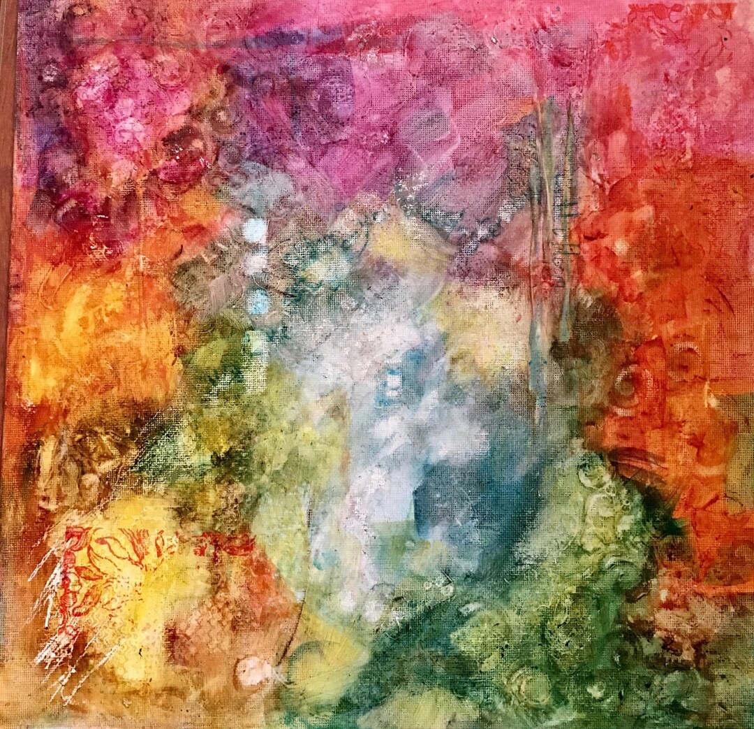 GENESIS-Abstract Spiritual wall art Christian - Etsy.de