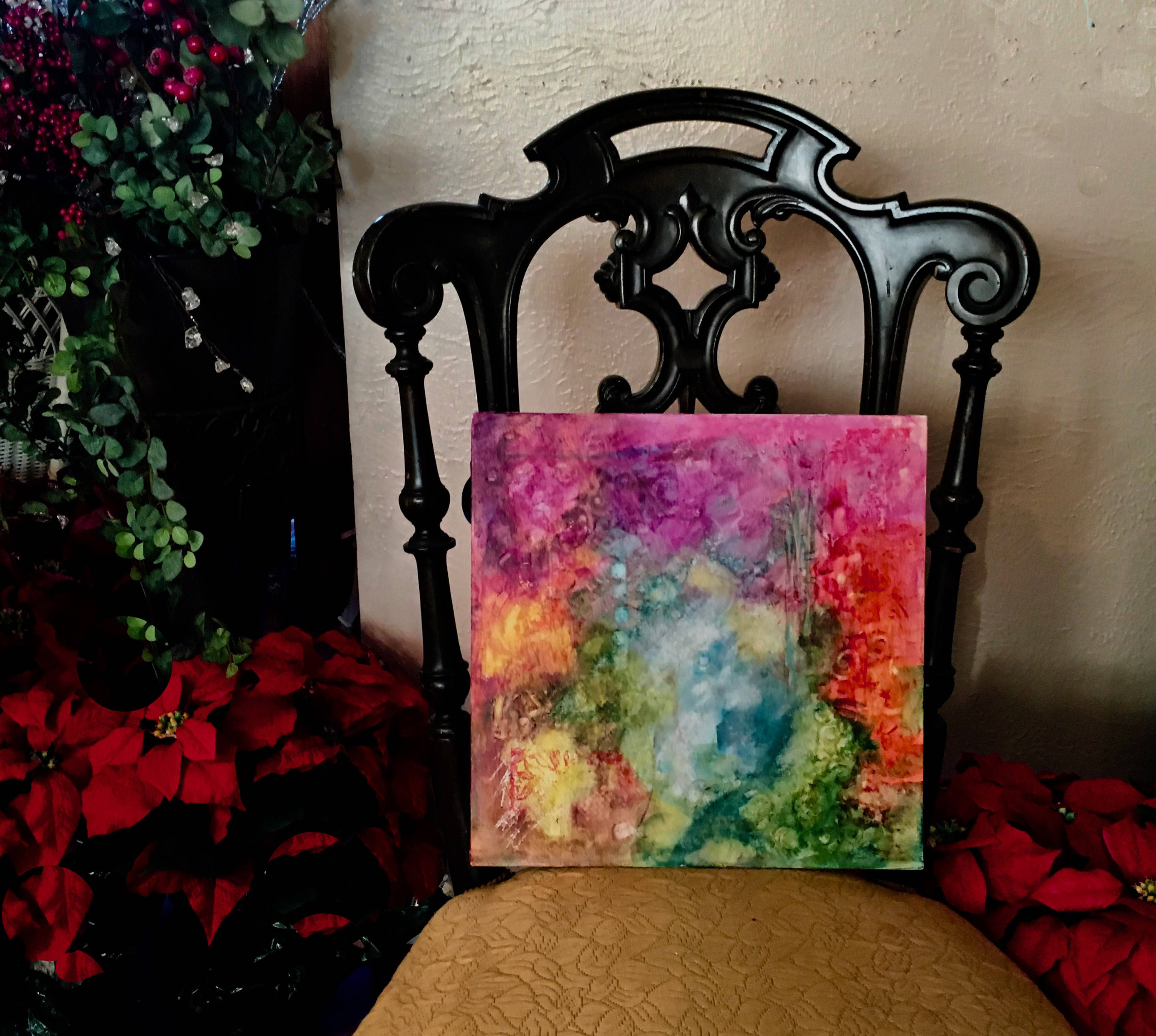 GENESIS-Abstract Spiritual wall art Christian | Etsy