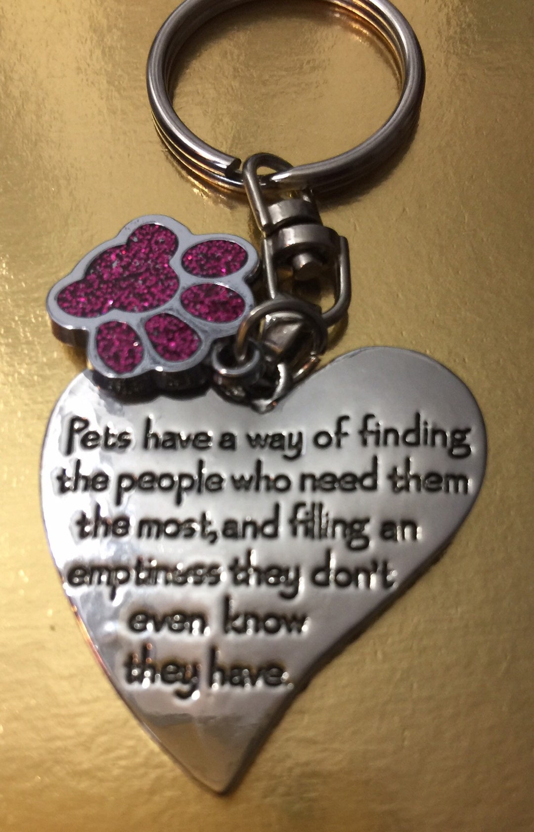 A Pets Purpose Poem Pink Paw - Etsy