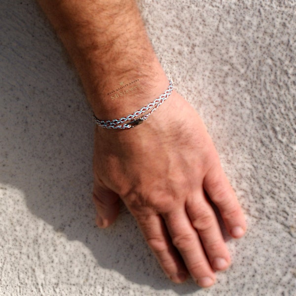 Mens String Bracelet - Etsy