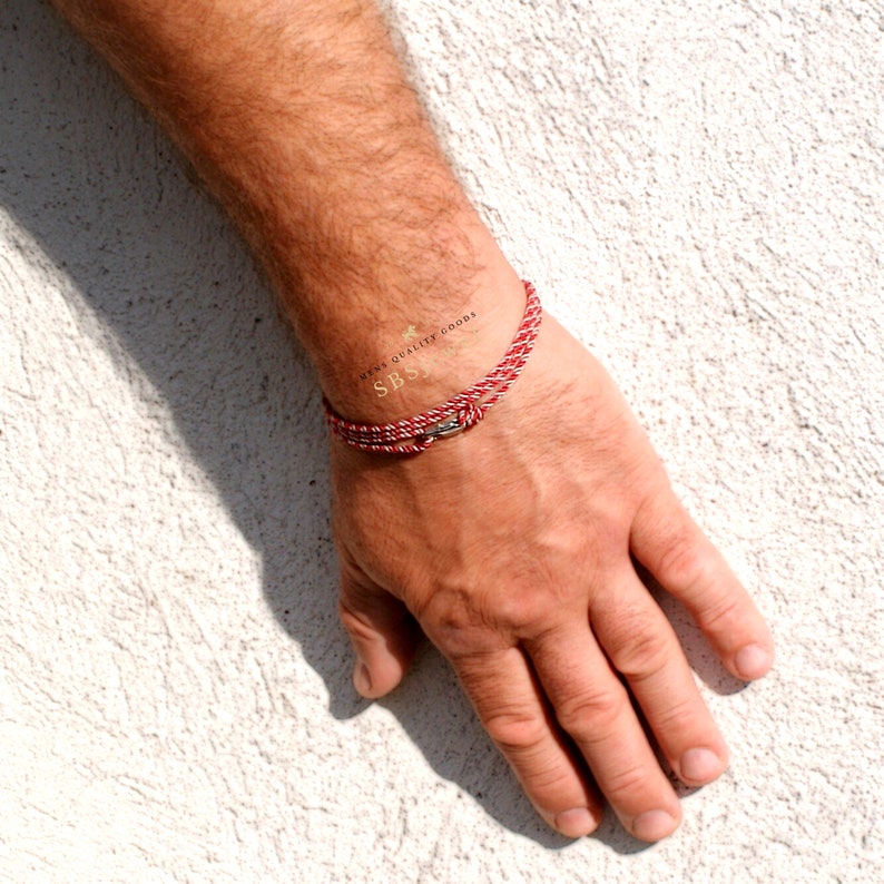 Nautical Rope Bracelet Nautisches Seilarmband Seeseil Armband Nautische ...