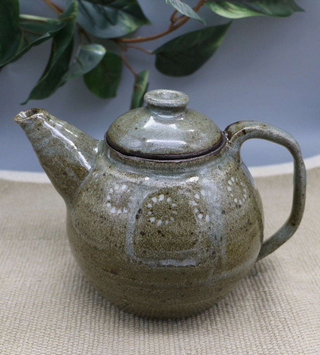 Teapot - Handmade Mishima Inlay - Etsy