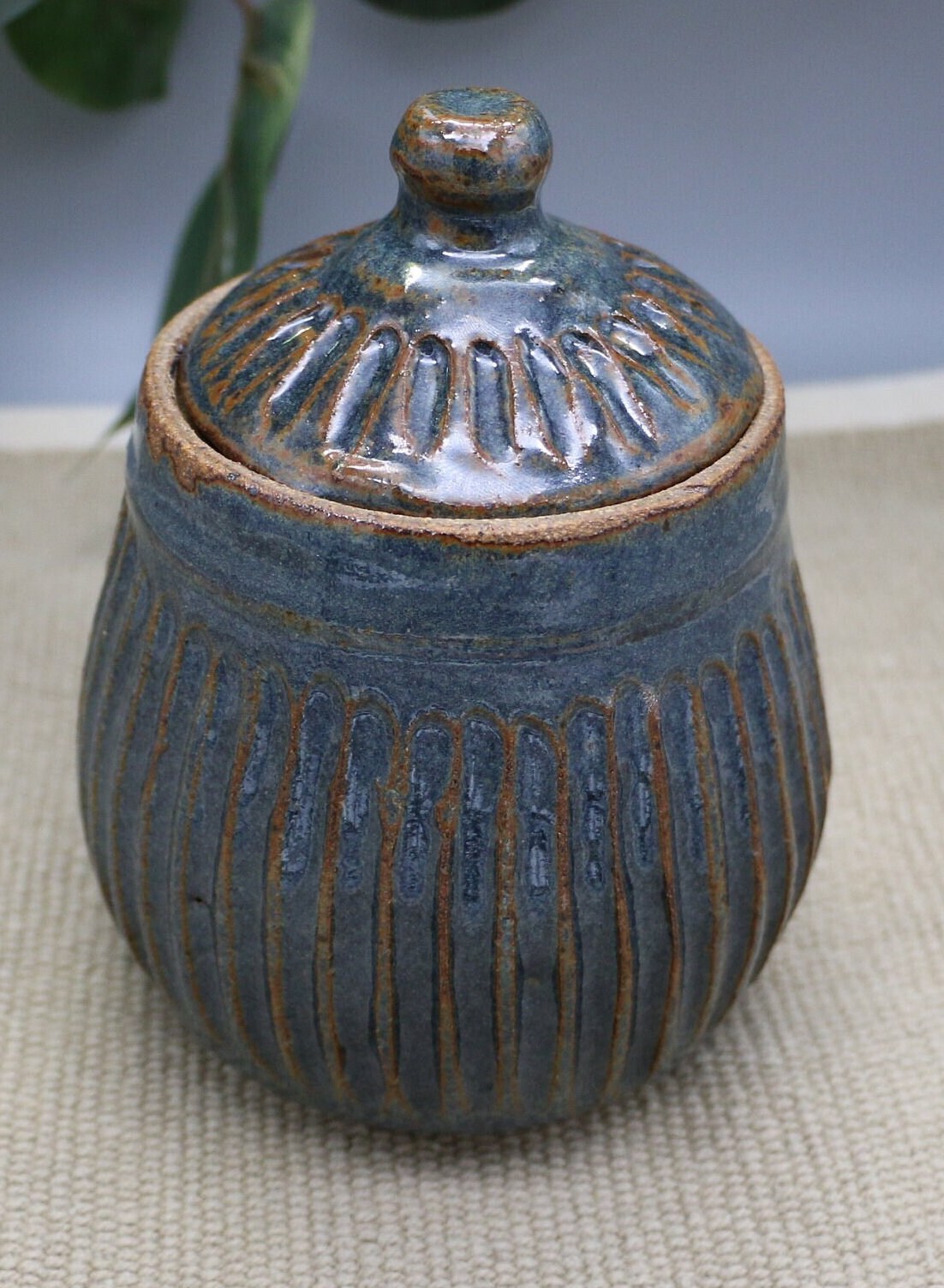 Stoneware Jar Handmade Wheel Thrown - Etsy