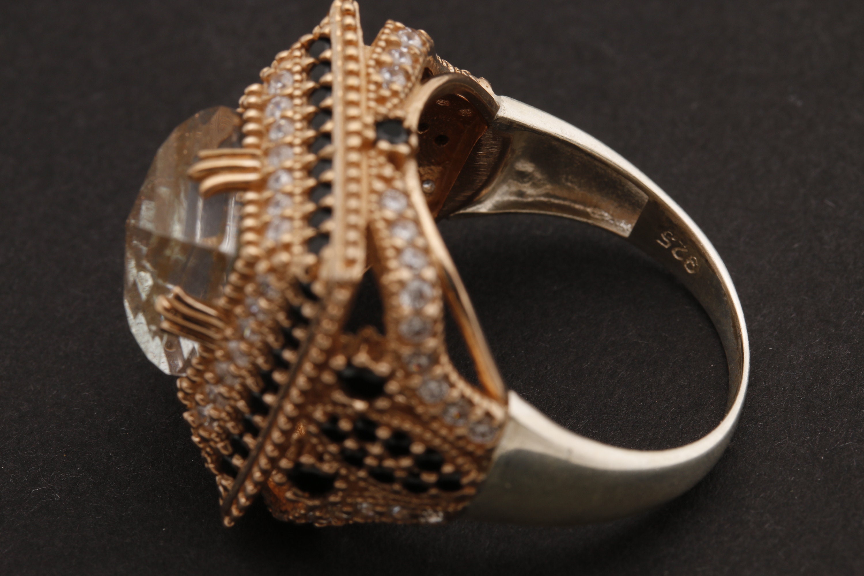 Turkish Handmade Jewelry Square Shape Glitter Brown Shiny - Etsy