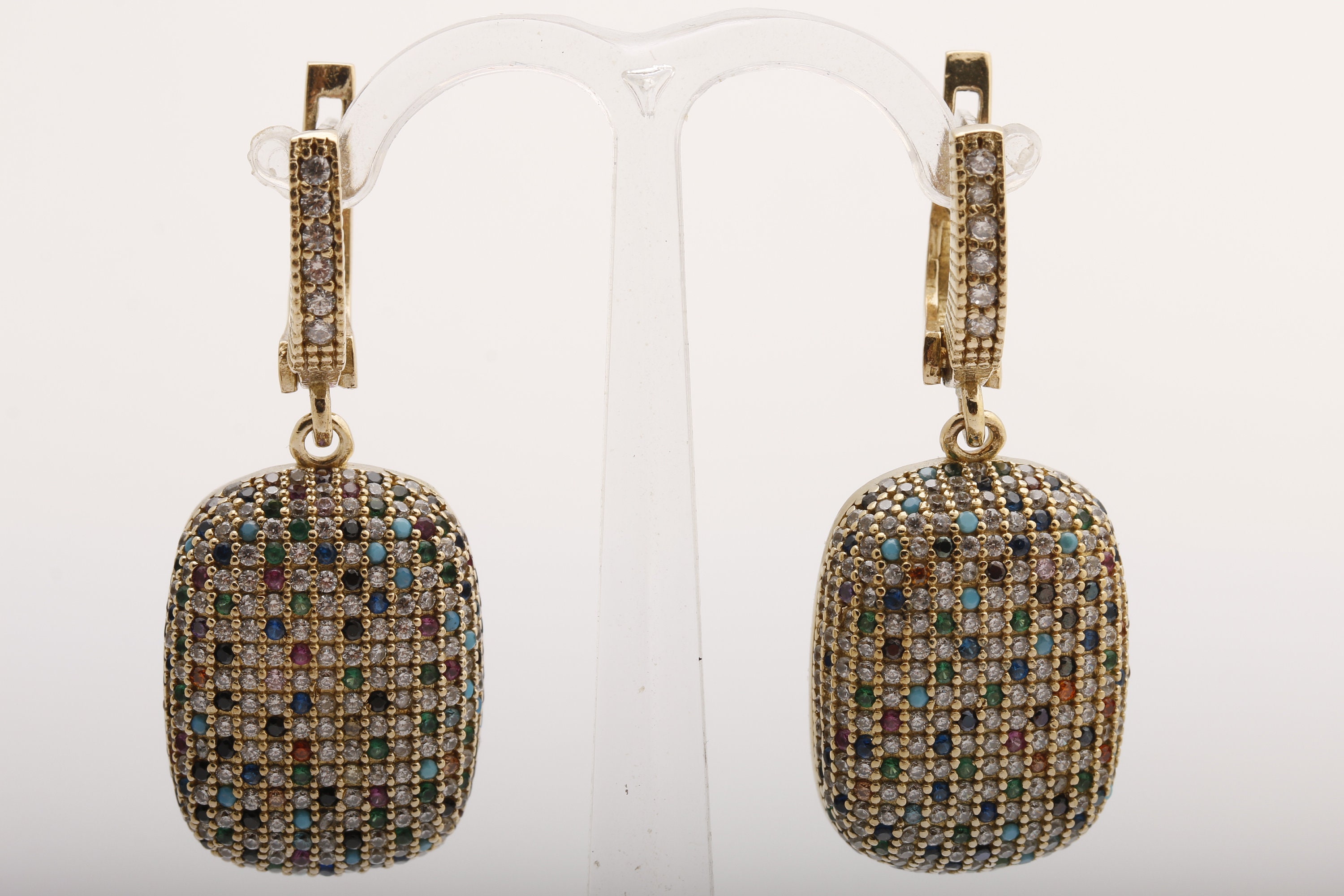 Turkish Handmade Jewelry Round Cut Sapphire Emerald Turquoise - Etsy