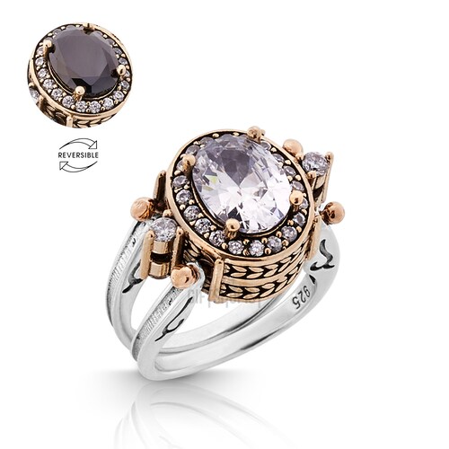 Extraordinary Ring Two in a One Ring Reversible TURKISH - Etsy