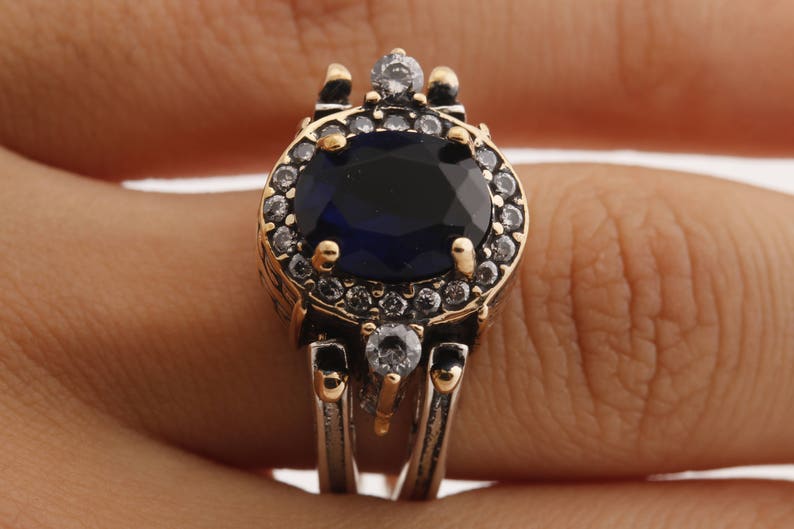 Extraordinary Ring Two in a One Ring Reversible Ottoman Style | Etsy