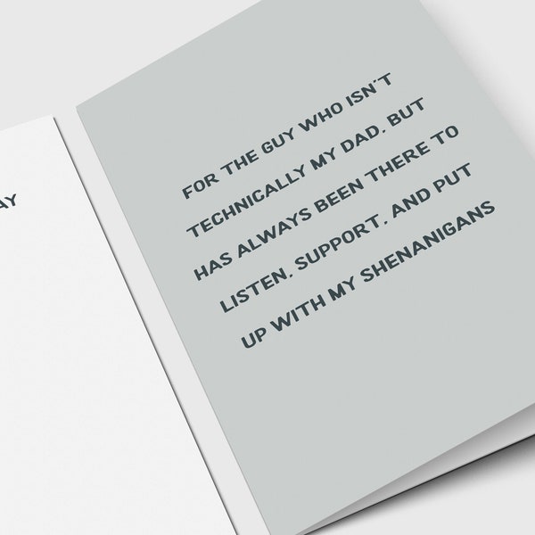 Not Biological Dad - Etsy