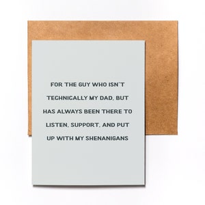 Father's Day Card: for Someone Like A Dad - Etsy