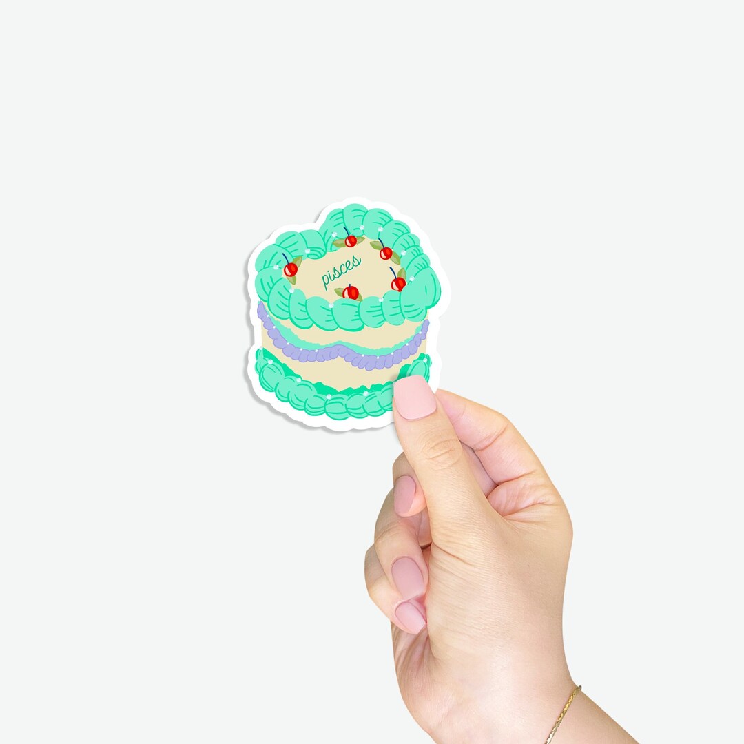 Zodiac Vinyl Sticker - Pisces - Laptop Sticker - Water Bottle Sticker ...