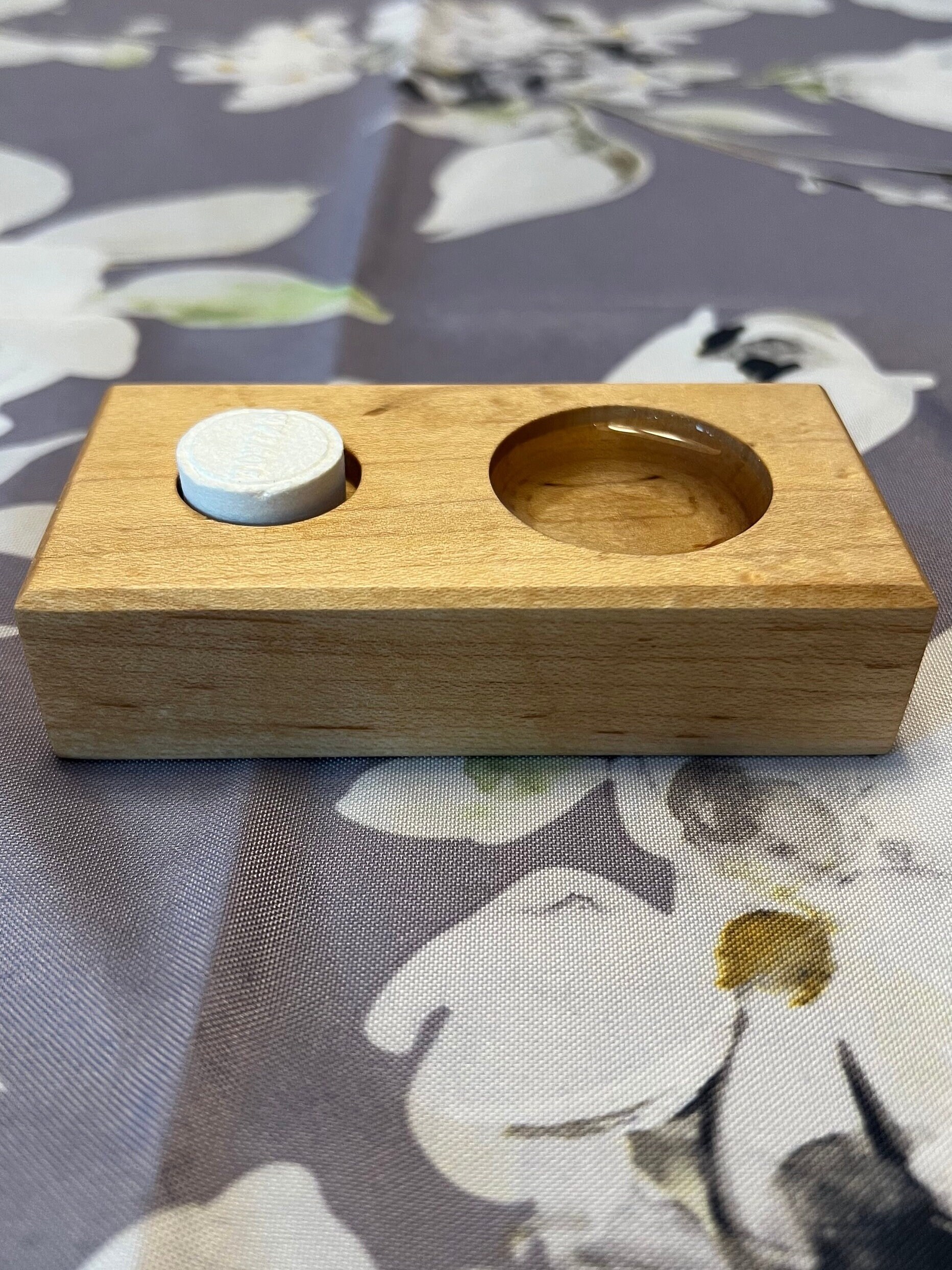 Ecological Finger Rinse, Wooden Box, Wipe Box, Compressed Wipe, Wooden ...