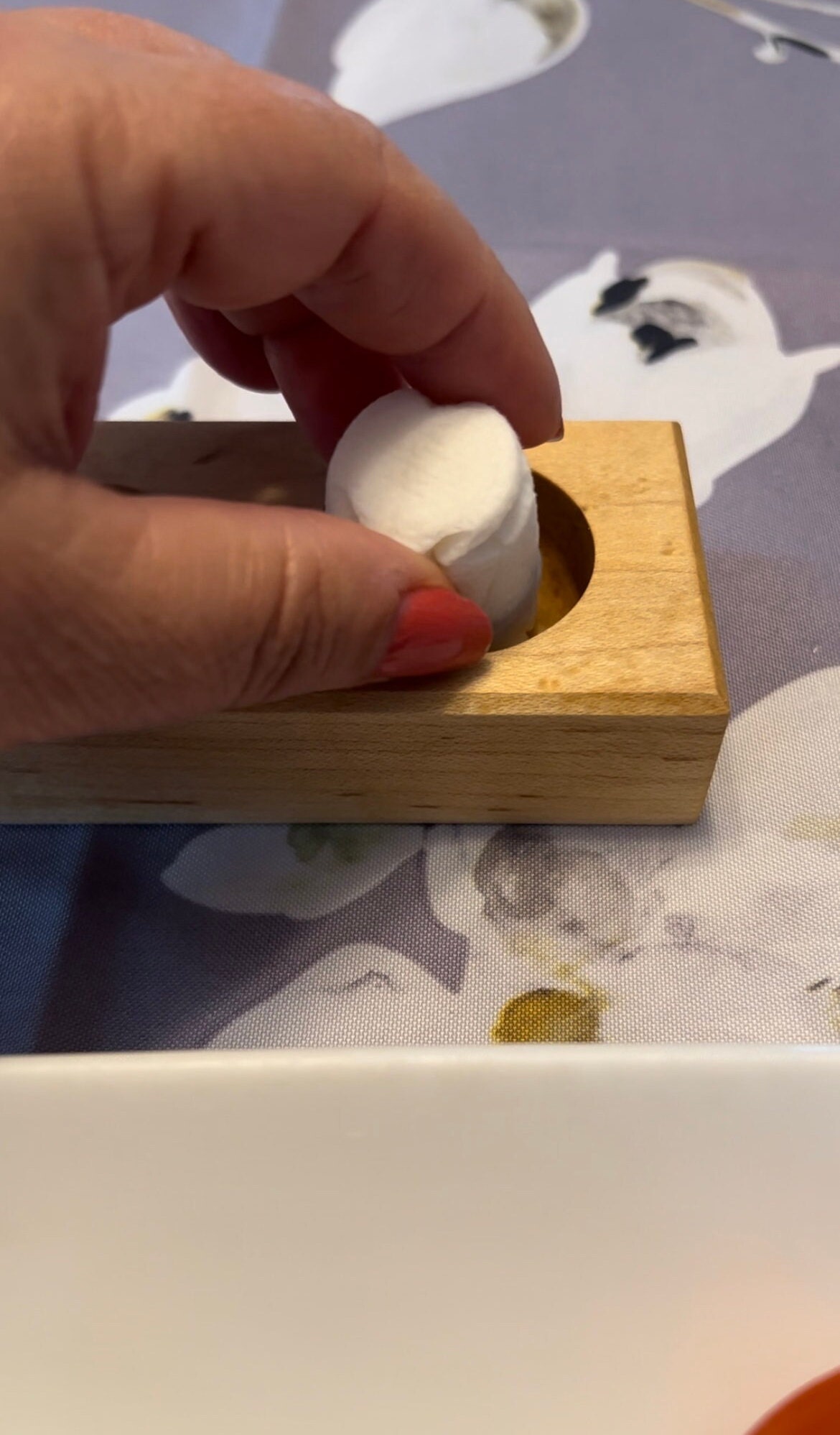 Ecological Finger Rinse, Wooden Box, Wipe Box, Compressed Wipe, Wooden ...