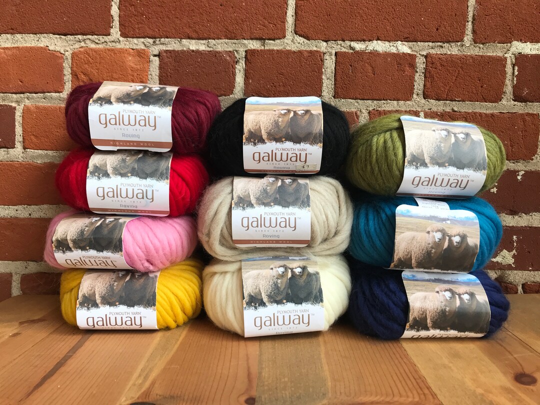 Galway Roving Plymouth Yarn - Etsy