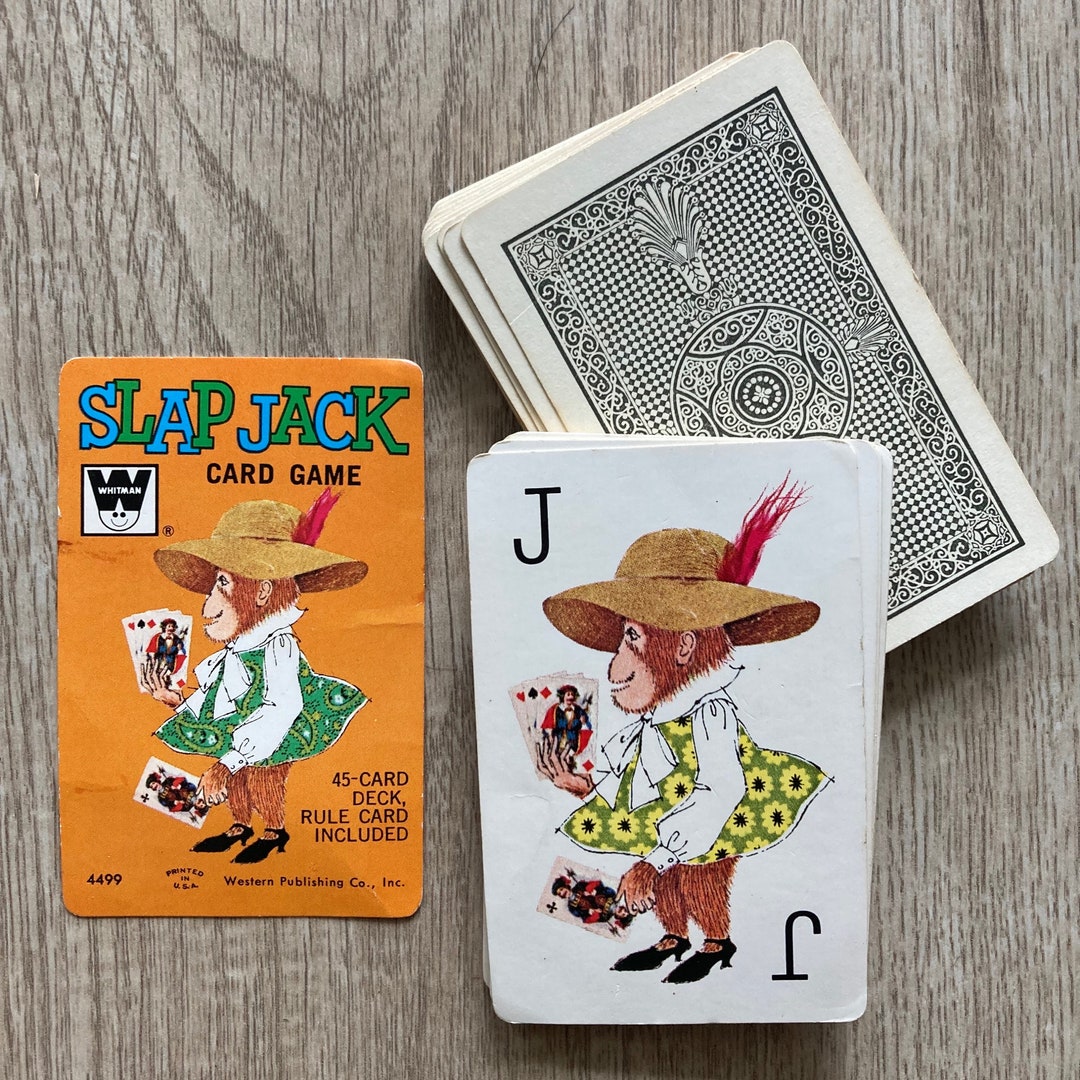 Vintage 1965 Whitman Slap Jack Full Set - Etsy
