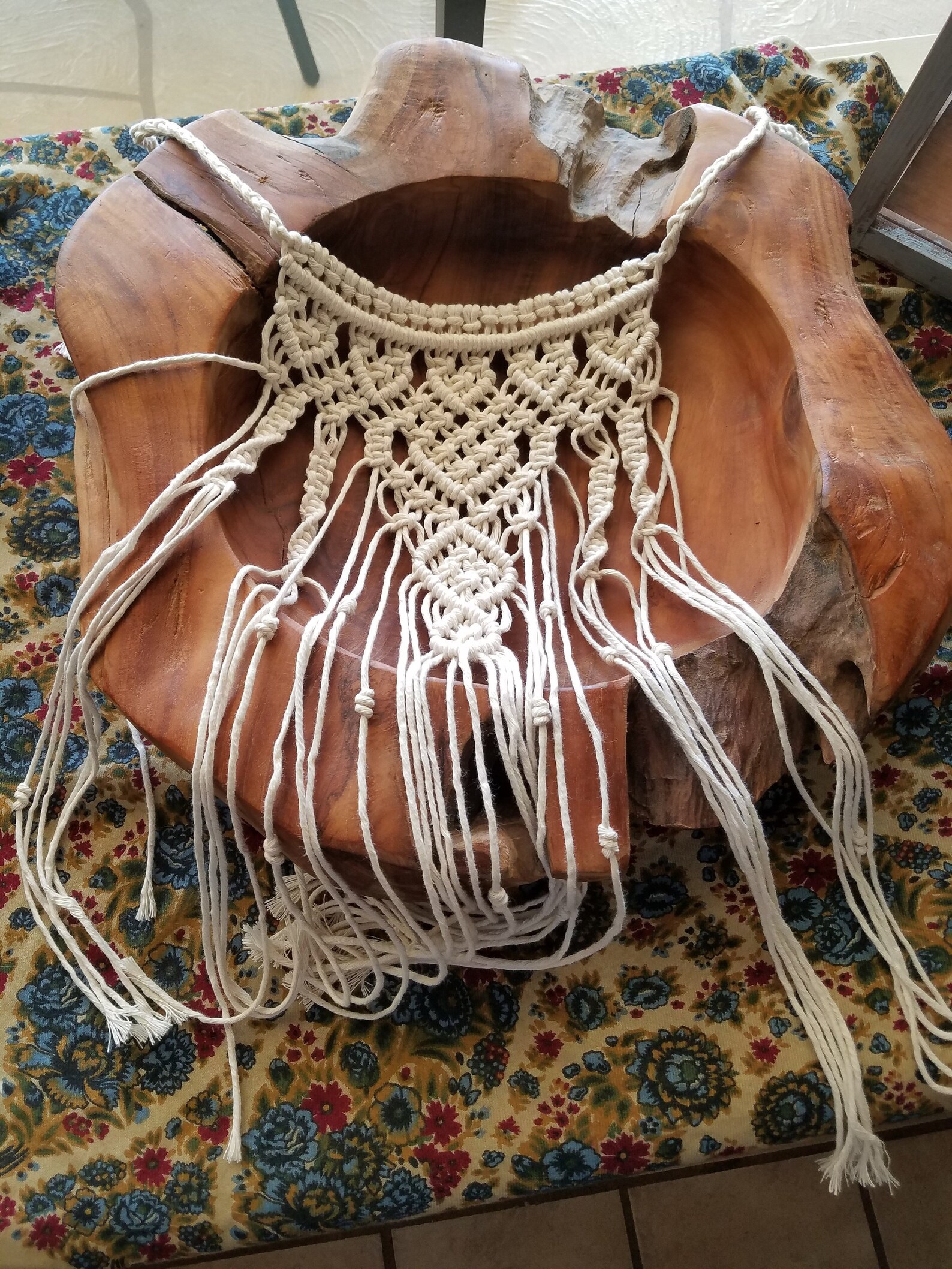 Macrame Bouquet Wrap "samantha" - Etsy